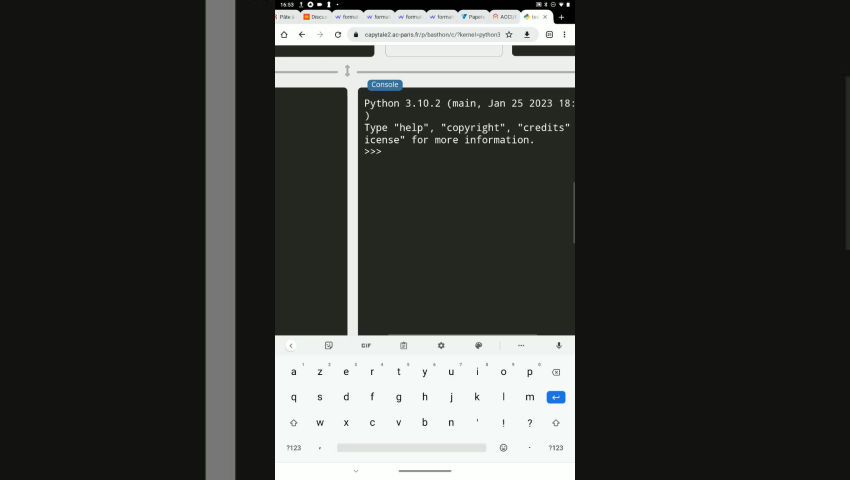 video probleme capytale N°2 - Enseignement Professionnel