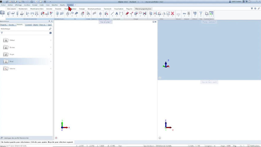 Présentation de l'interface - Enseignement Professionnel